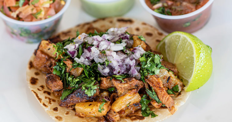 ¿De dónde vienen los tacos?