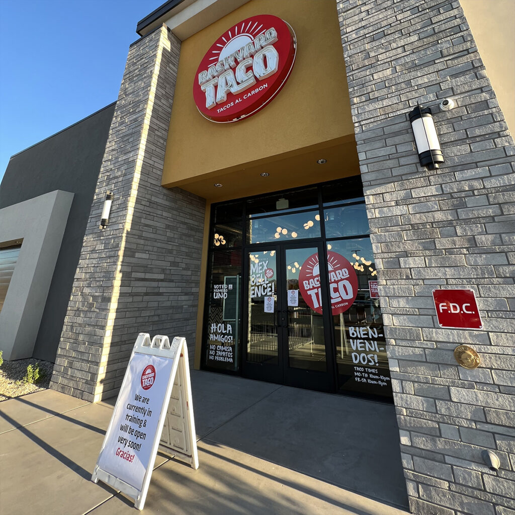 Backyard Taco East Mesa Hours and Location Info